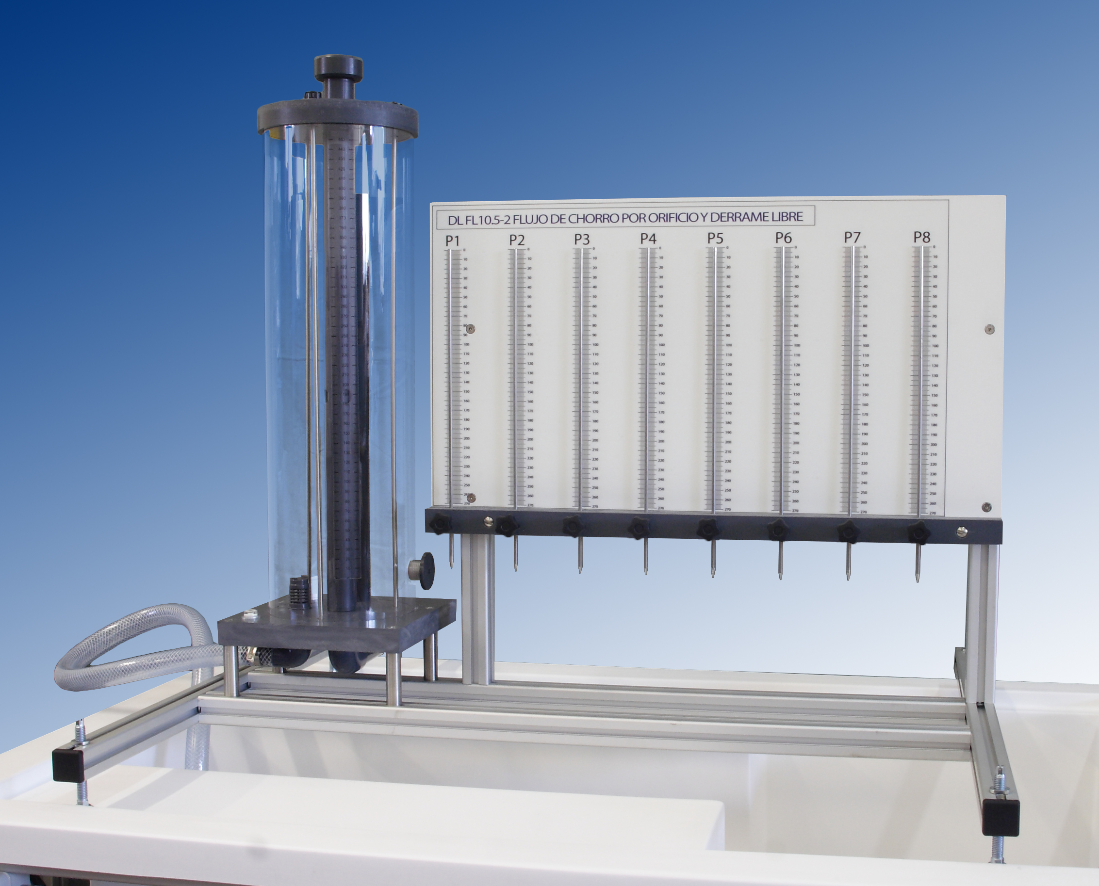 FL 12.2 - Horizontal Free Jet Flow from a Tank · DIKOIN